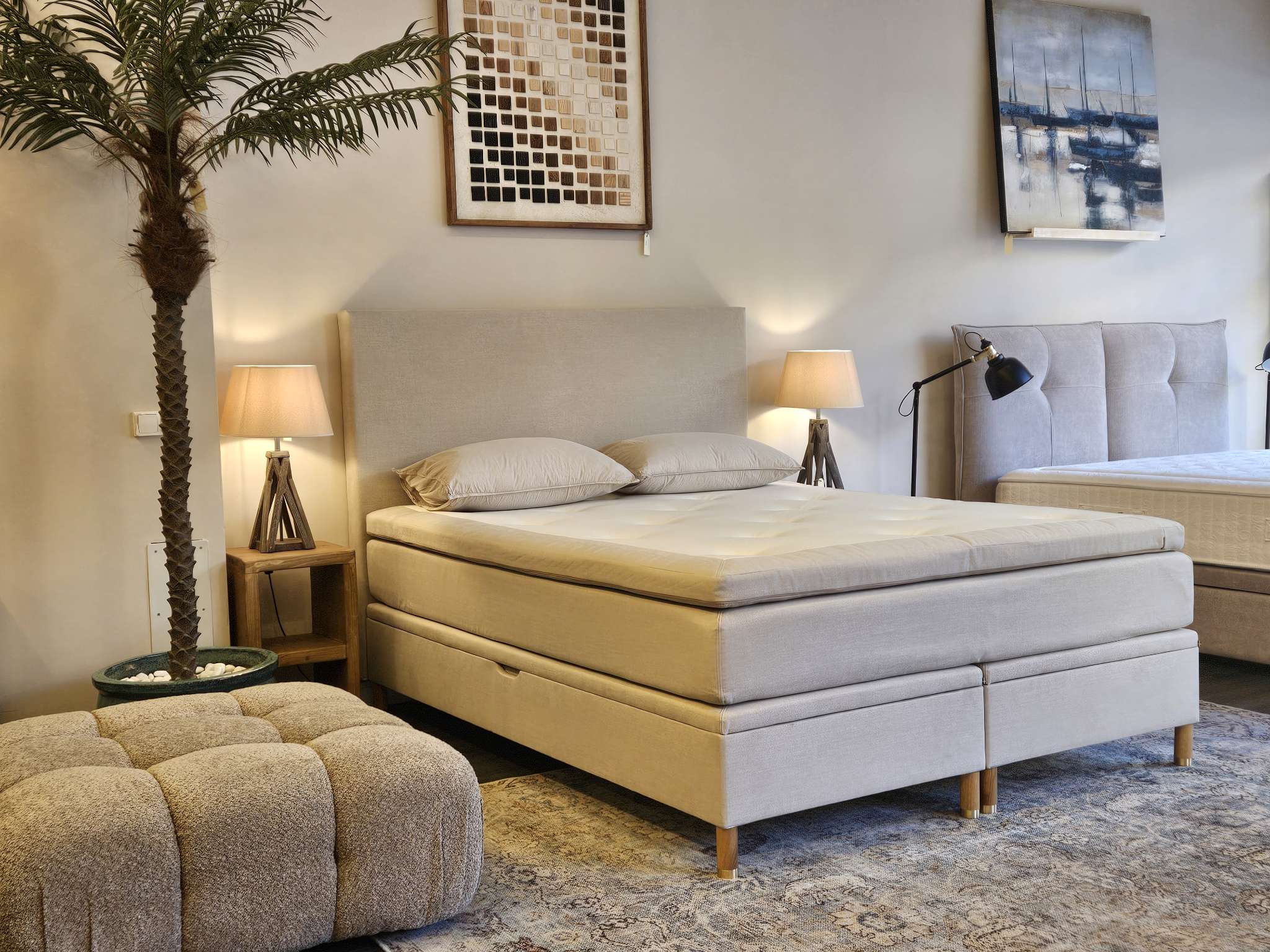 Swedish boxsprings PALMA BEDS
